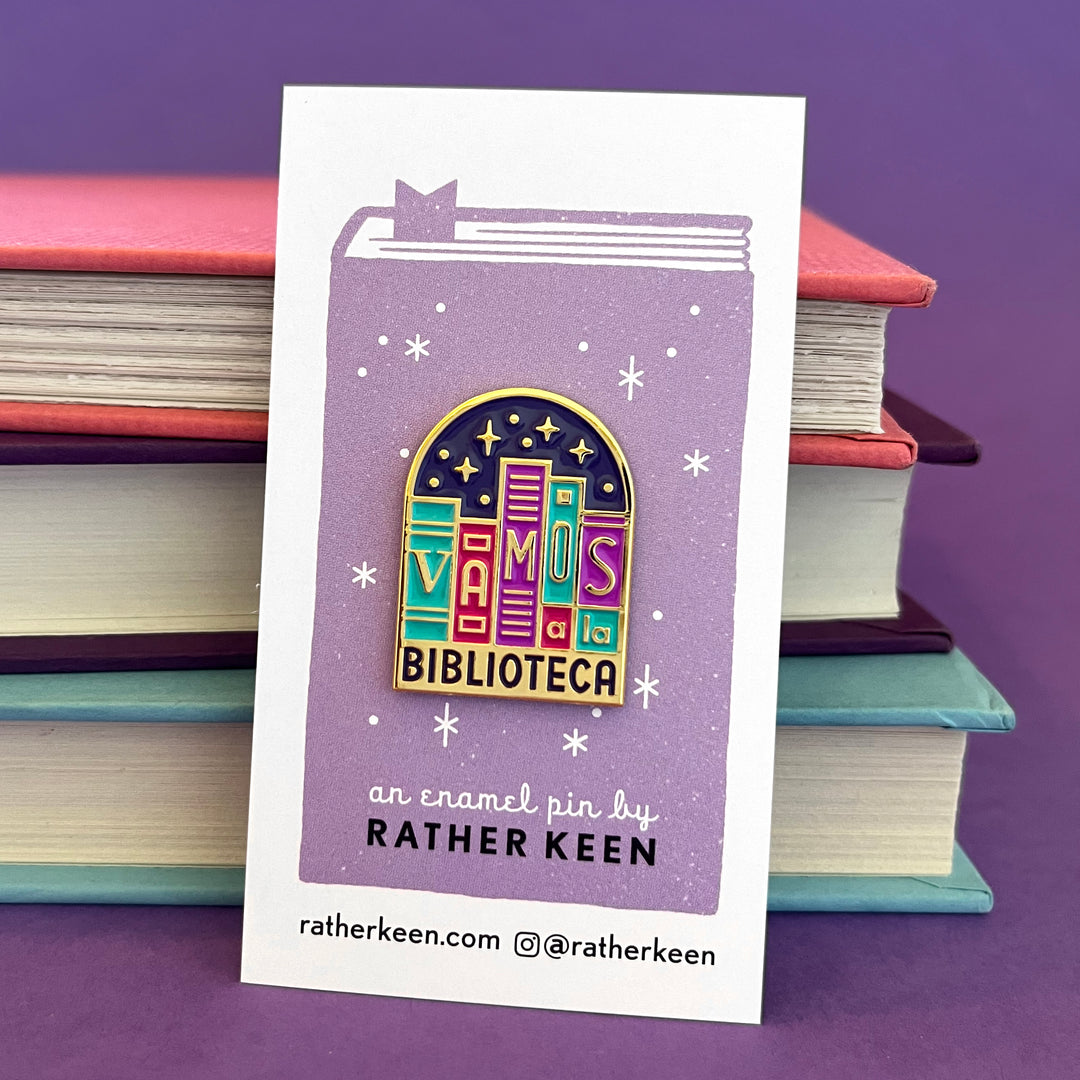 Bookish Pins & Keychains – Rather Keen